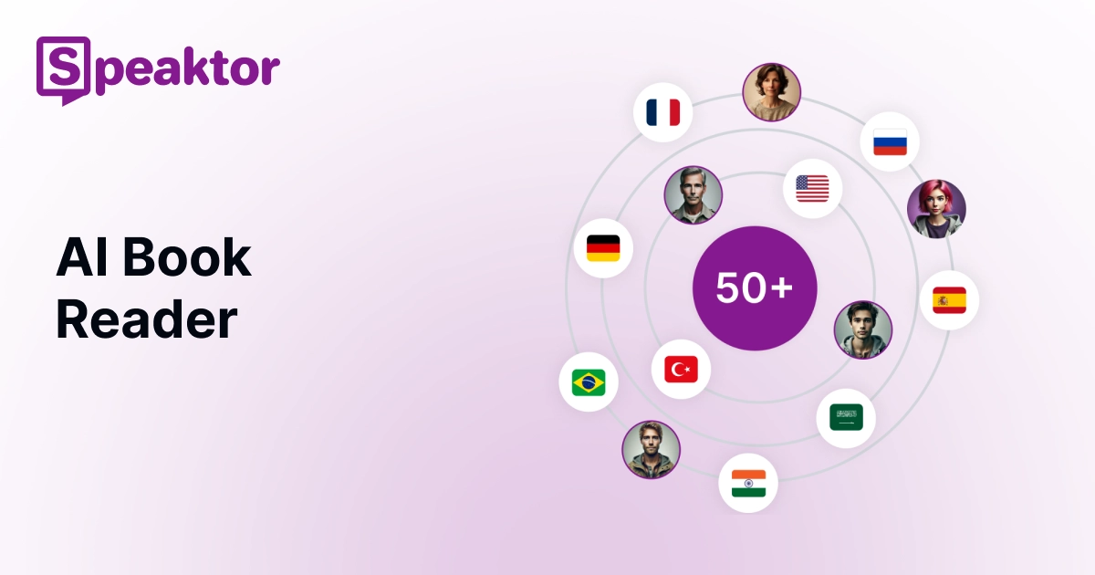 使用 AI Book Reader 听书