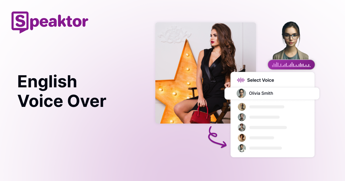 Create English Voice Over