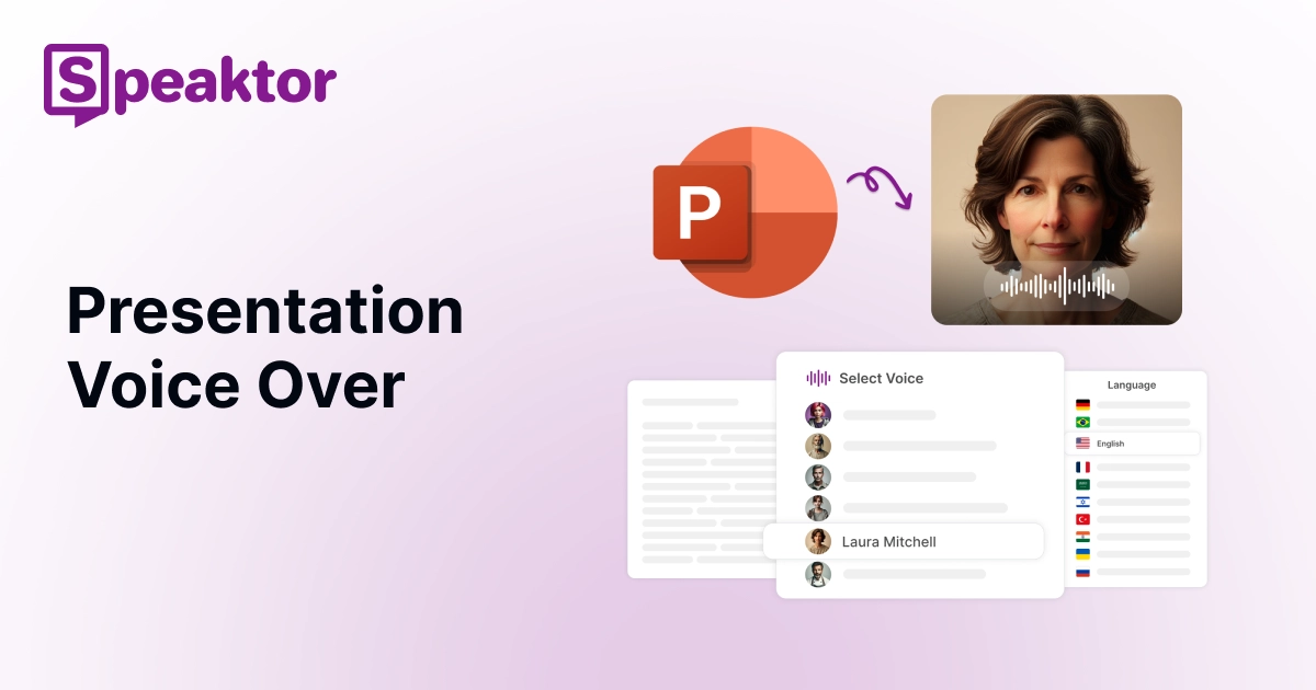 Create Professional Presentation Voice Overs