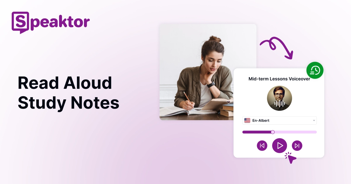 Read Aloud Study Notes with AI Precision